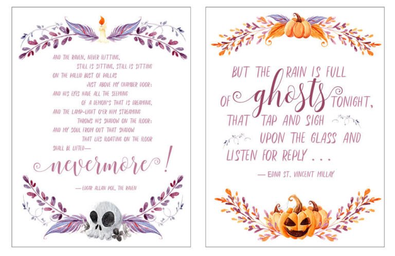 13 Spooky Literary Quotes for Halloween - Quill&Glass